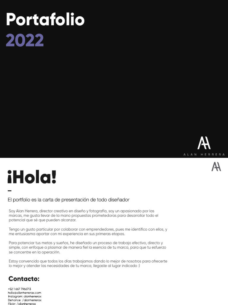 Alan Herrera-Portfolio Early 2021 | PDF | Marca | Gestión de la marca