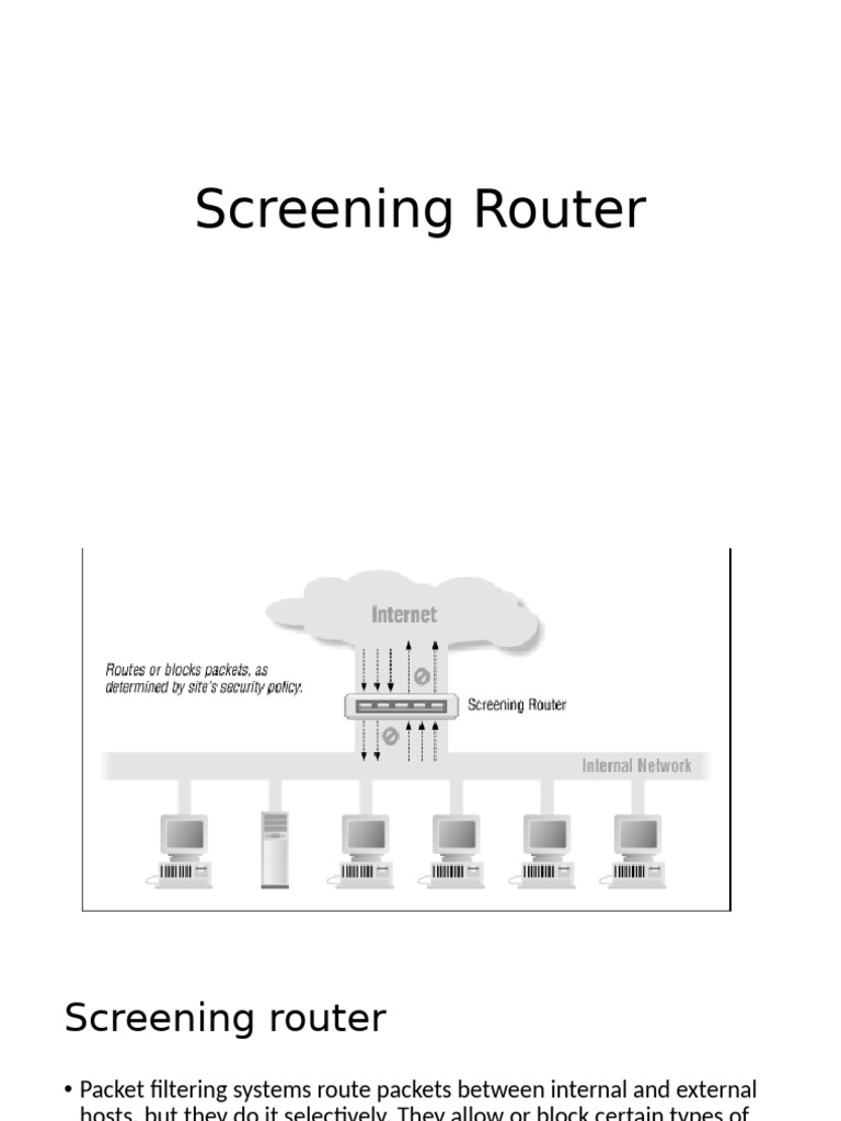 Screening Router | PDF