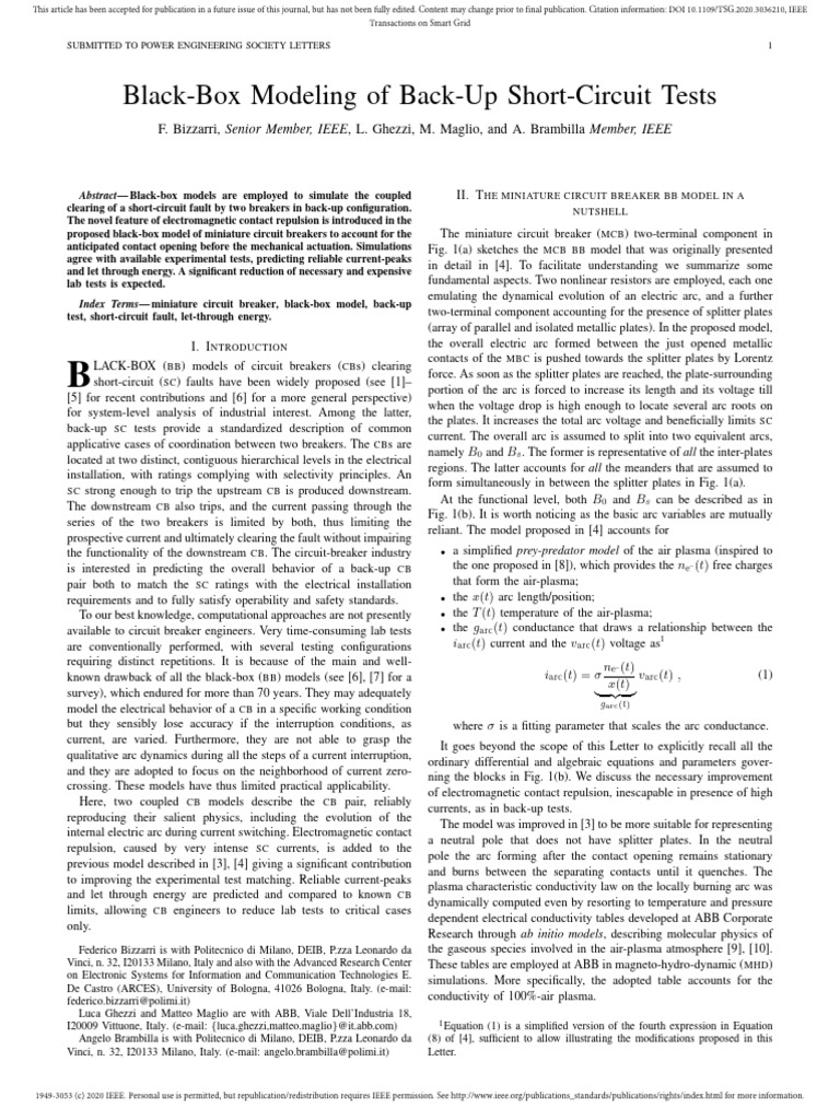 MCB1 | PDF | Electrical Engineering | Electricity