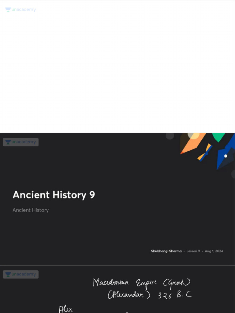 Ancient History 9 With Anno | PDF