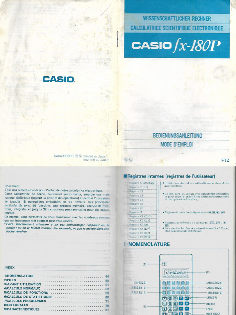 FX 180 P | PDF
