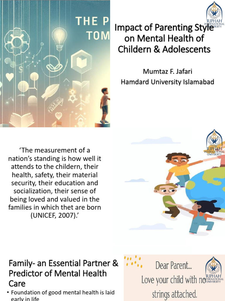 Parenting Styles (DR Mumtaz) | PDF | Parenting | Mental Health