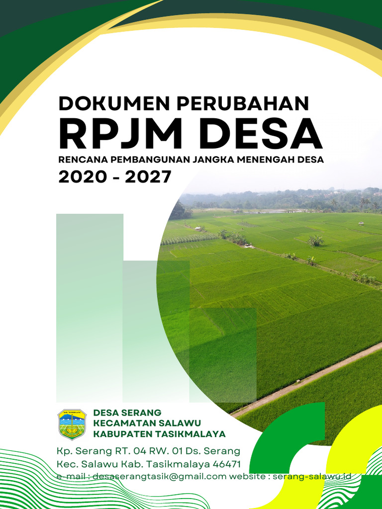 RPJM Desa Serang 2020-2027 | PDF