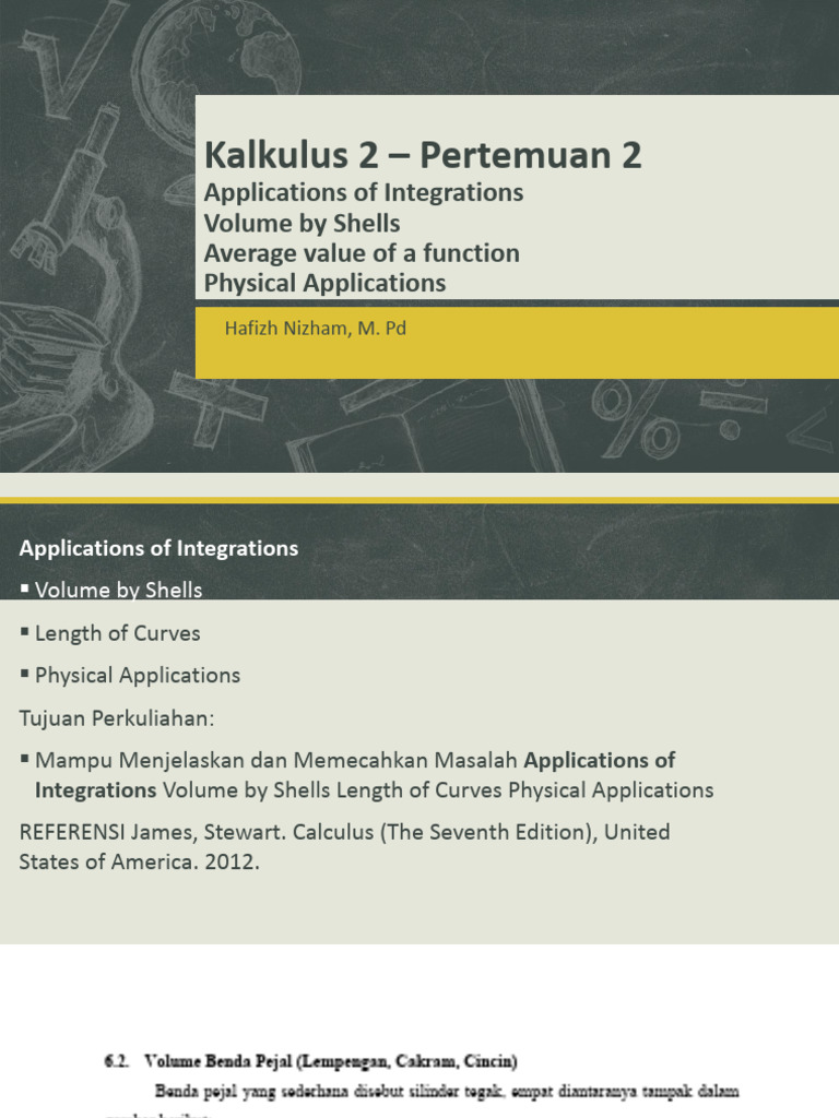 Fix Kalkulus 2 - Pertemuan 2 2024 | PDF