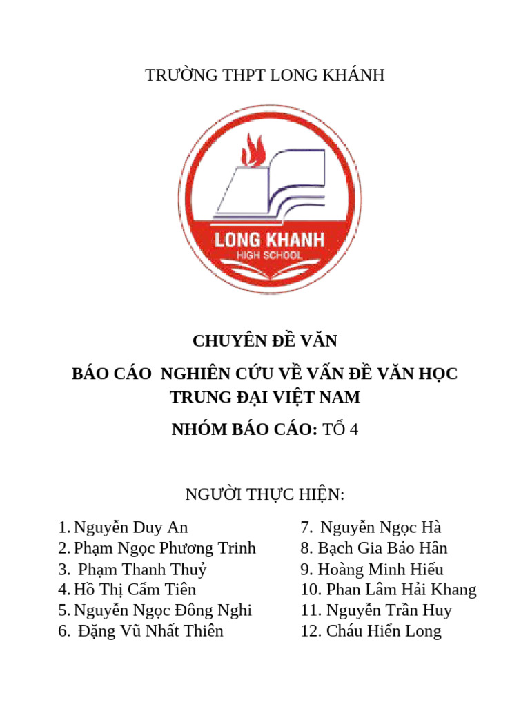 Trường THPT Long Khánh | PDF