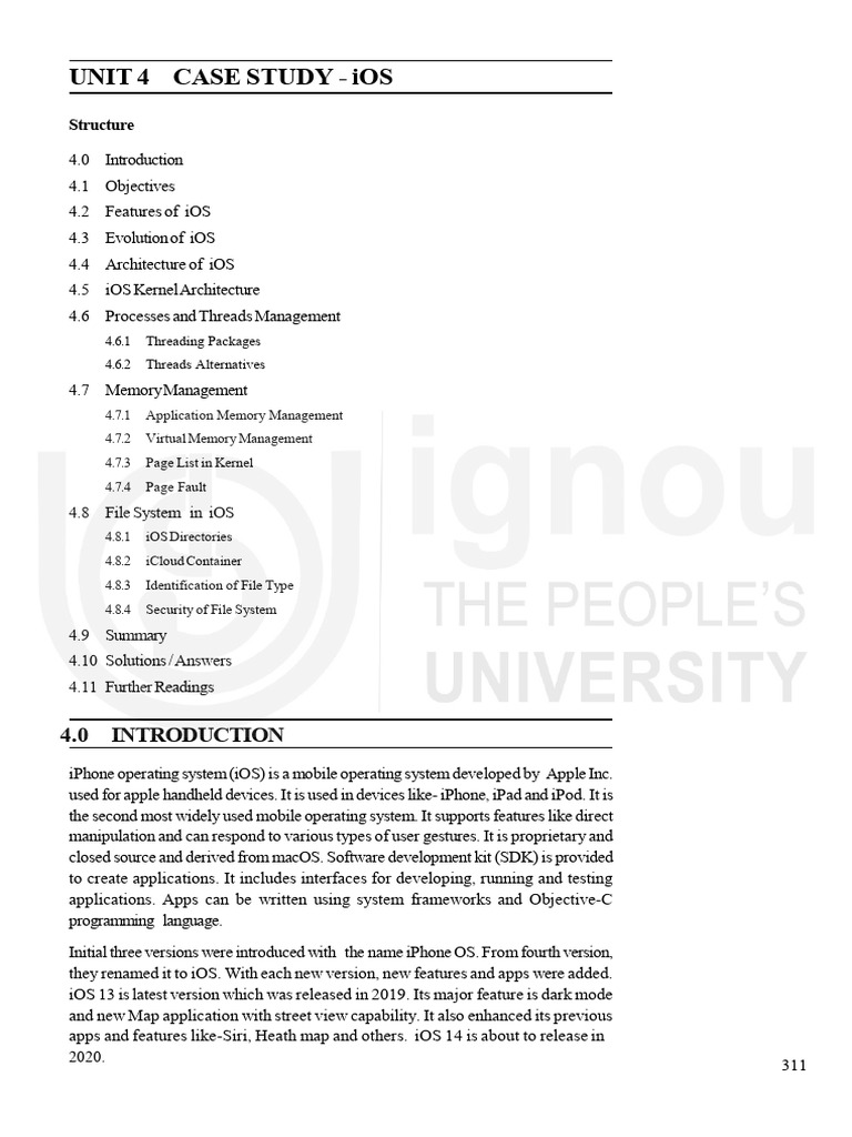 Os Unit 4 Pdf Ios Thread Computing 