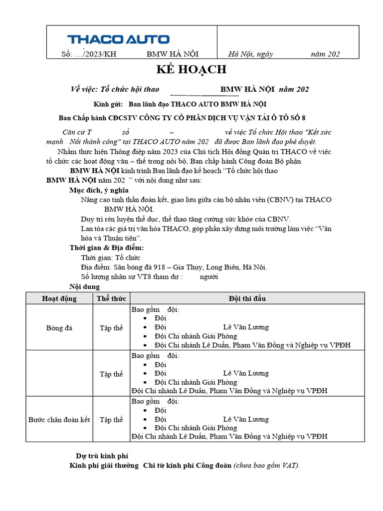 T Trình H I Thao Vt8 | PDF