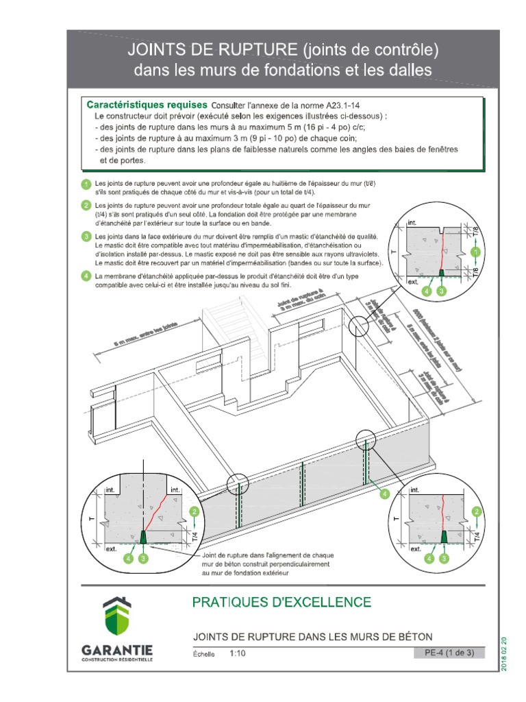 Pe 04 - 2018 02 20 - Joints Rupture Fondation | PDF