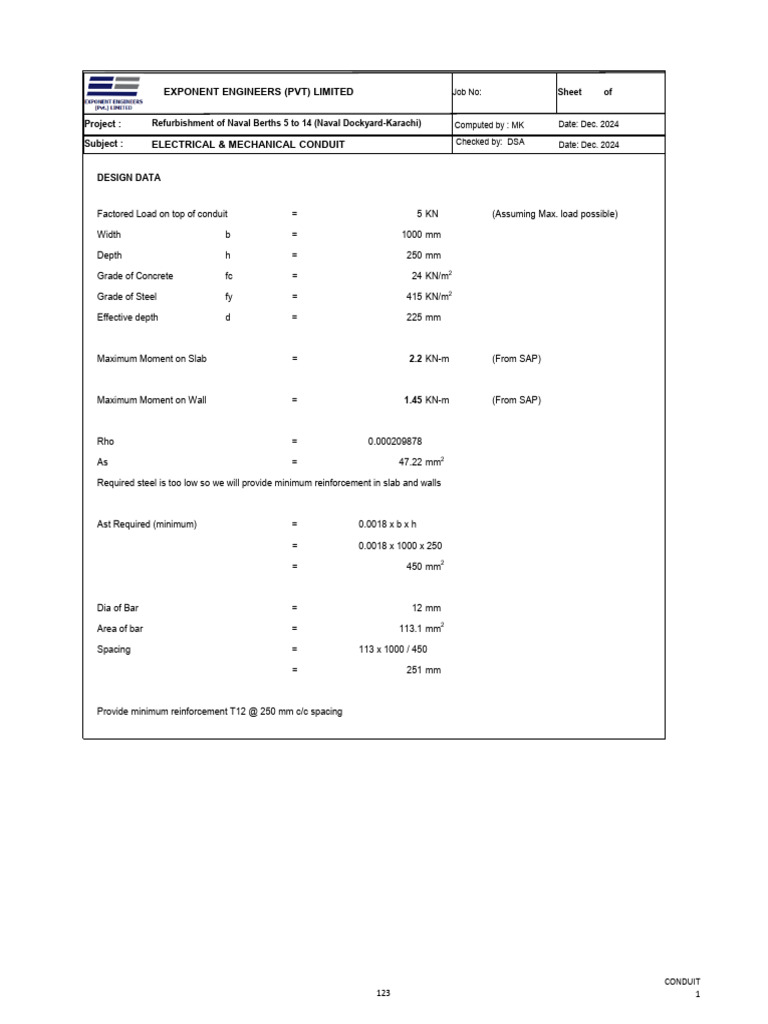 Electrical Mechanical Conduit | PDF