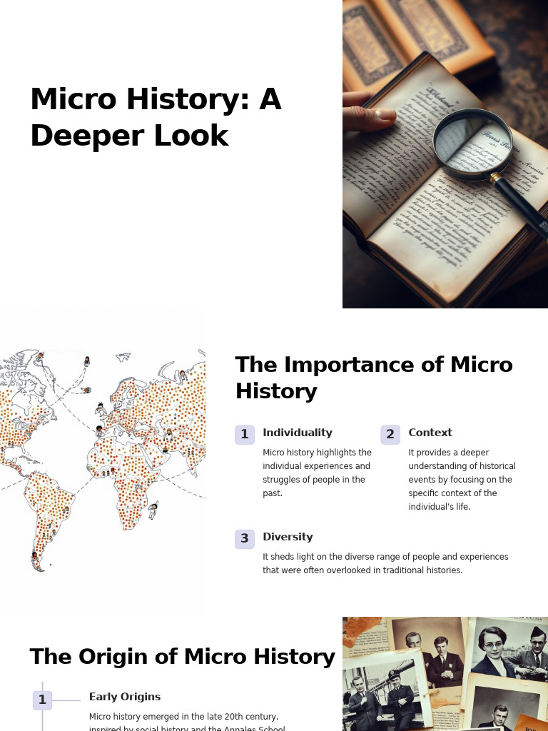 Understanding Micro History's Impact | PDF | Social History | Liberal ...