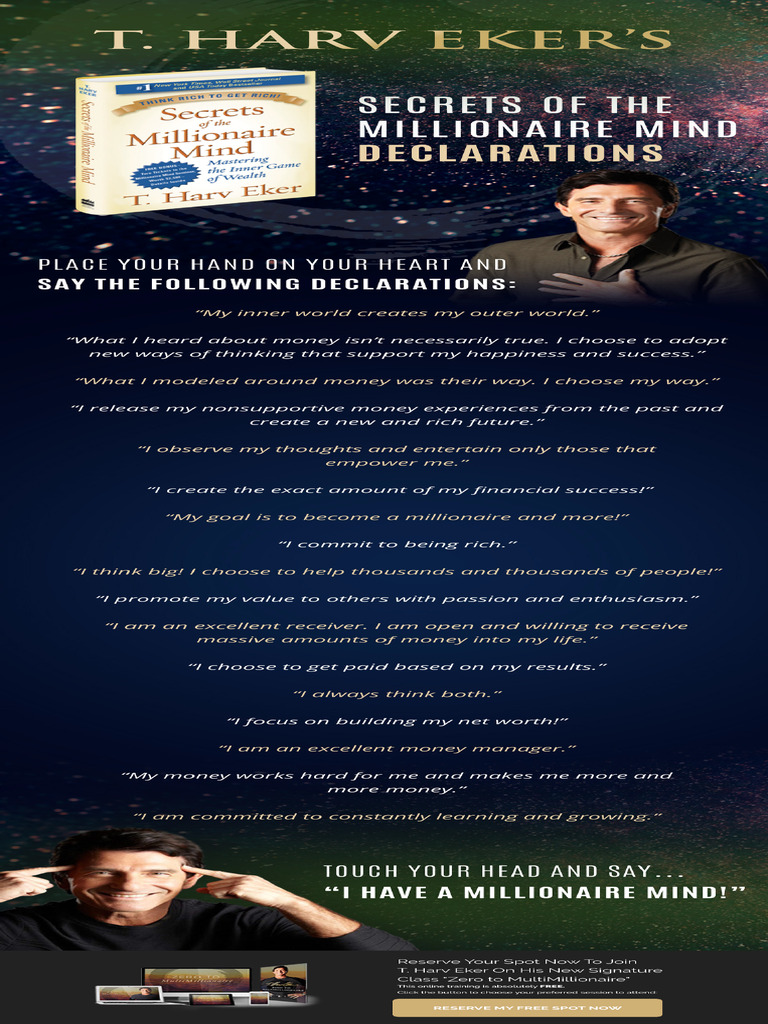 SOMM Declarations | PDF