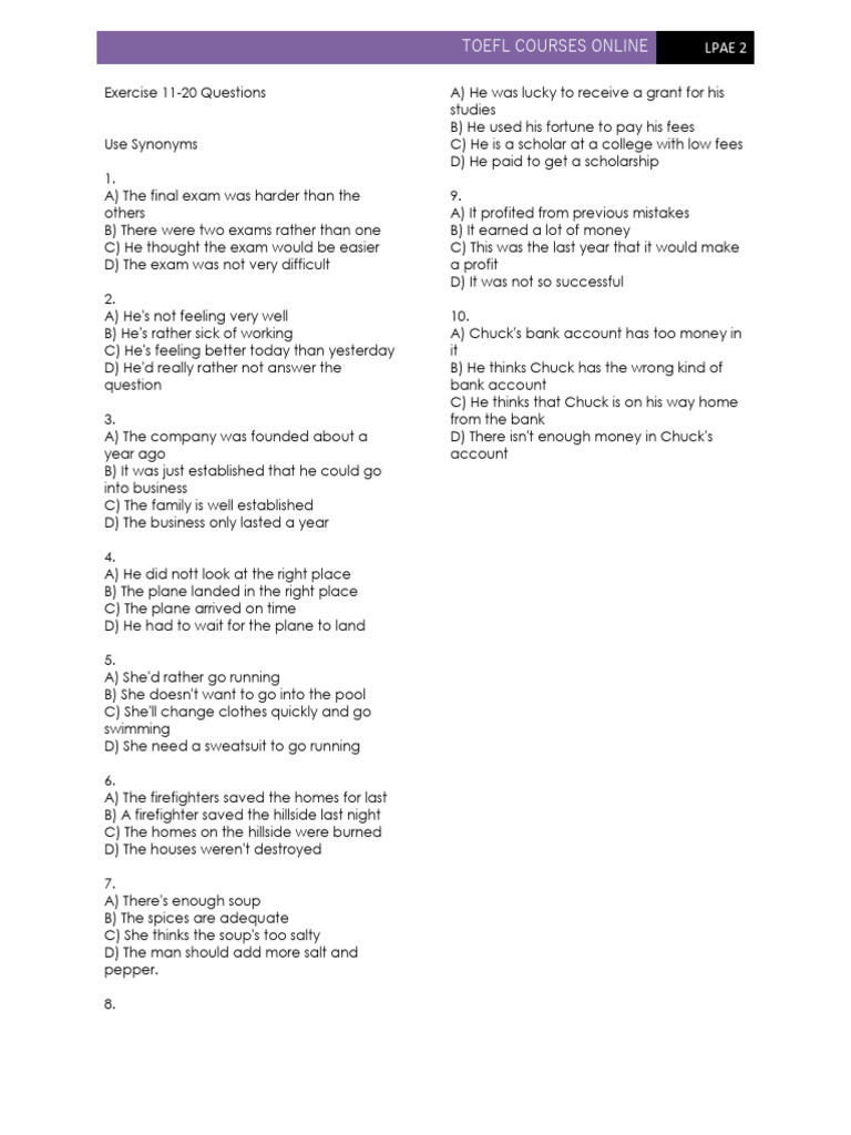 LA - Exercise 11-20 Q | PDF