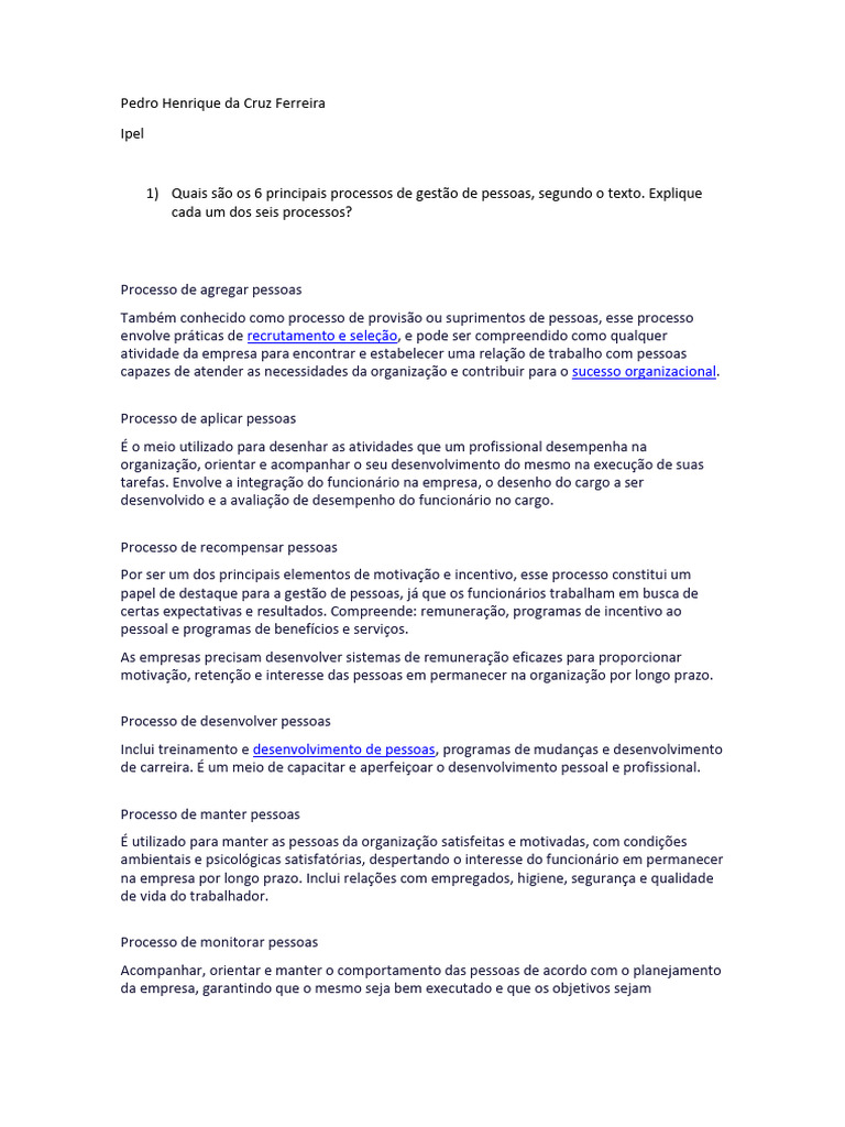 Pedro Henrique da Cruz Ferreira - Atividade 03-1 | PDF