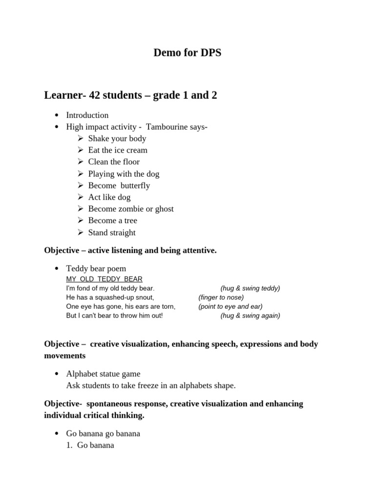 Demo for DPS[1] | PDF