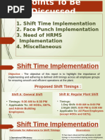Shift Huddle Blank Template | PDF