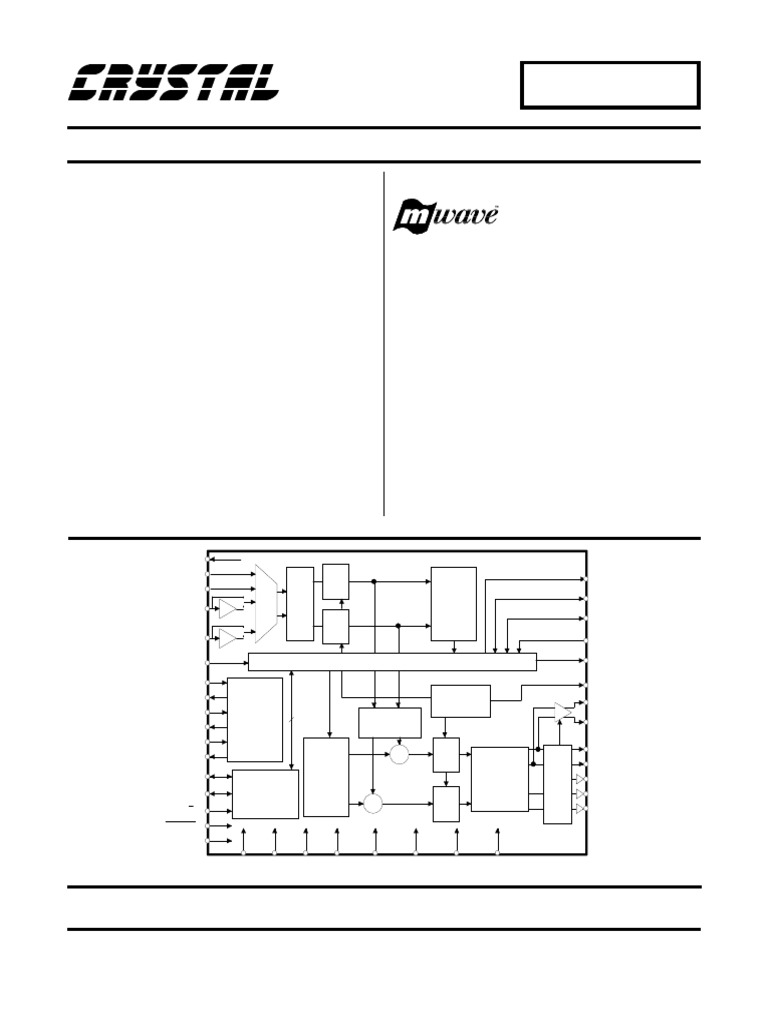 CS4215 | PDF | Analog To Digital Converter | Operational Amplifier
