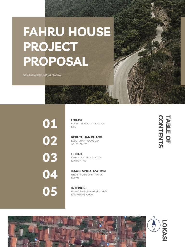 Project Proposal Fahru House by Bee Studio | PDF