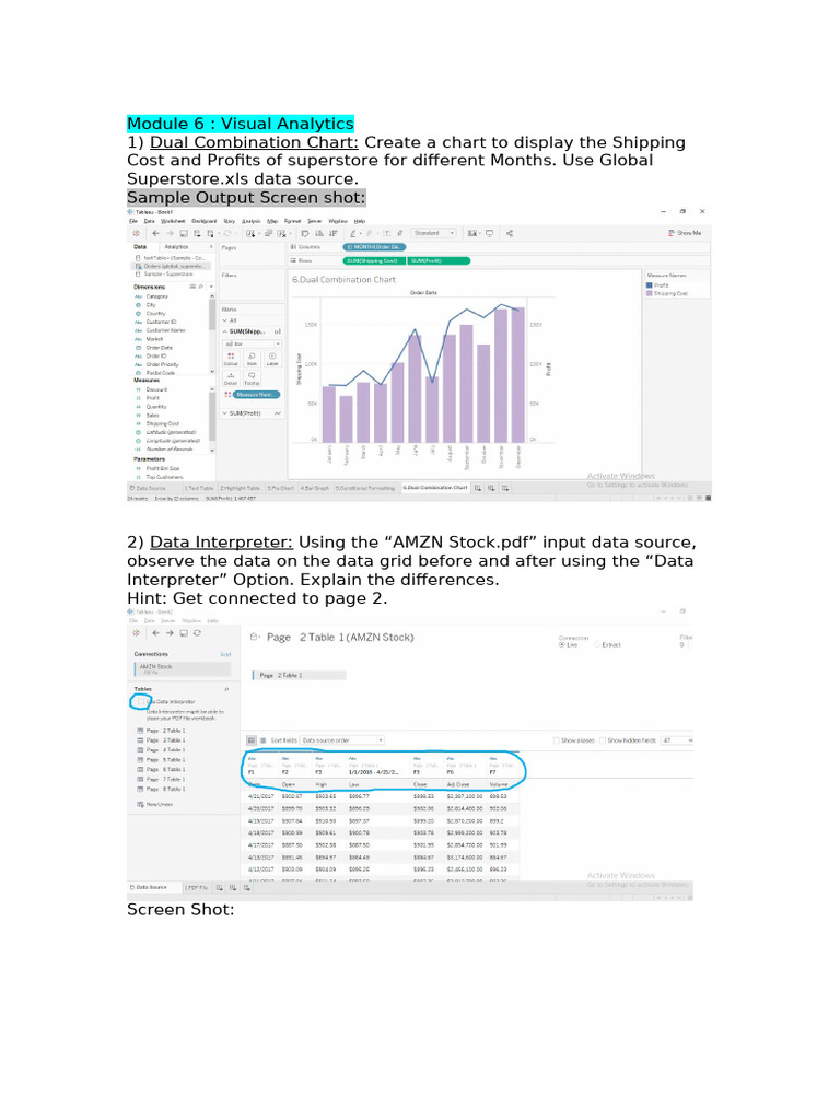 Mod 6 - Assignments | PDF