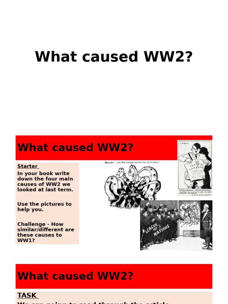 What Caused WW2 | PDF