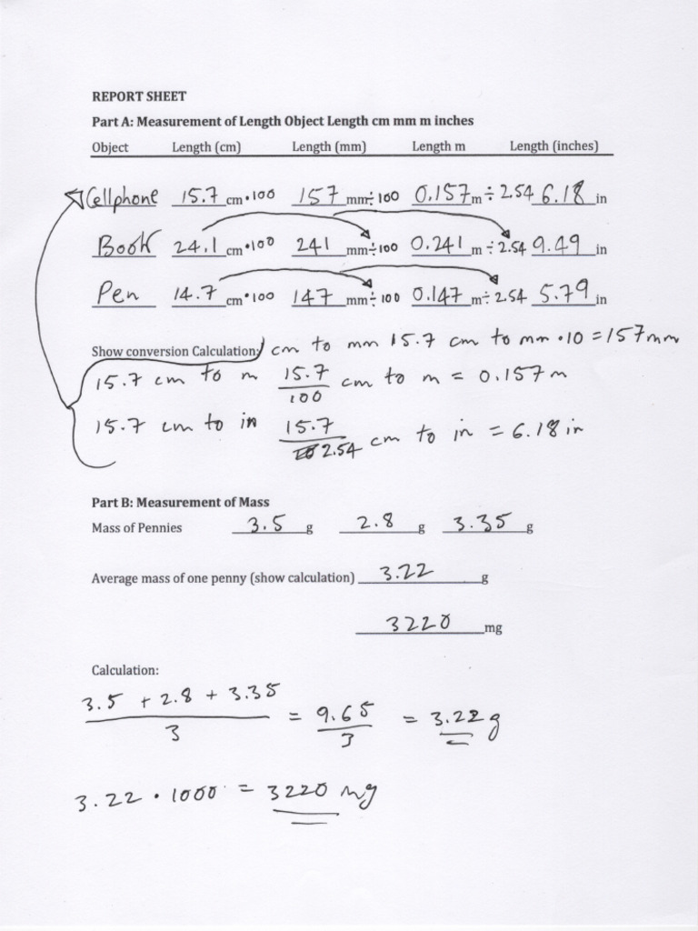 Lab Report Page 1 | PDF