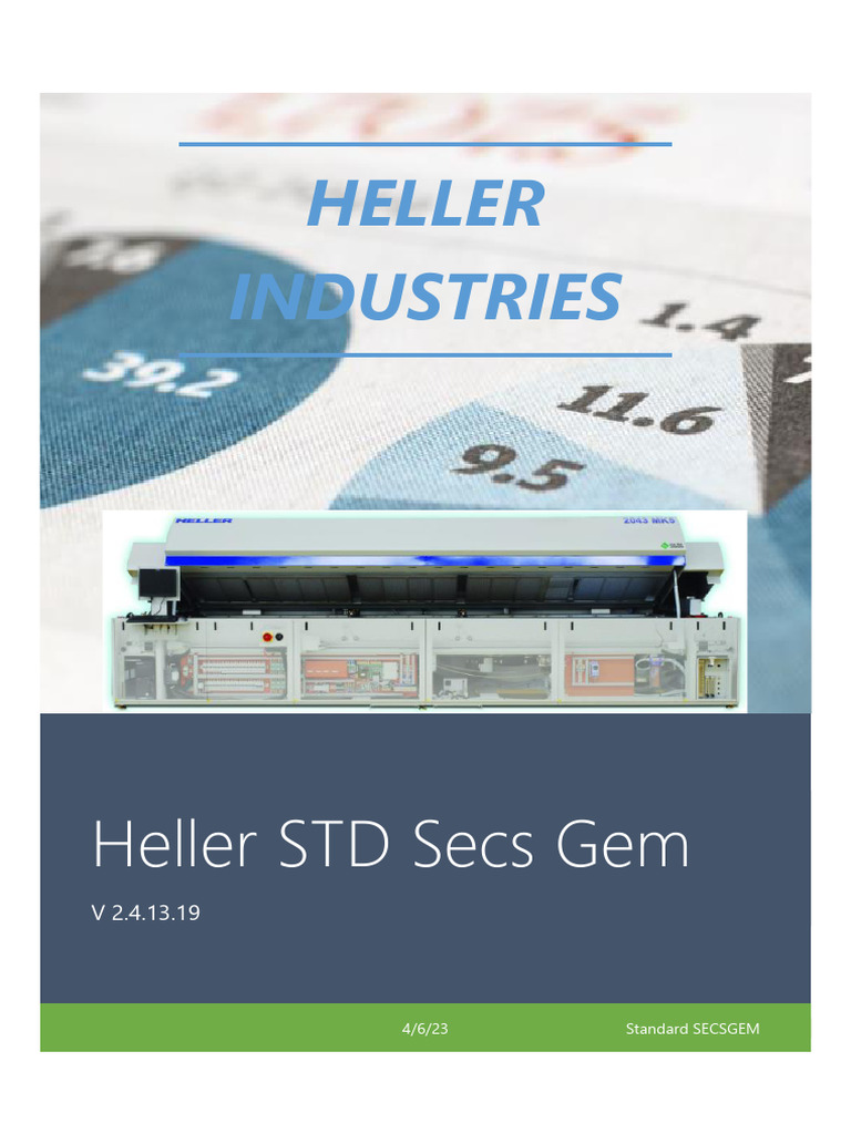 Heller STD Secs Gem v2.4.13.19 | PDF | Icon (Computing) | Transmission ...
