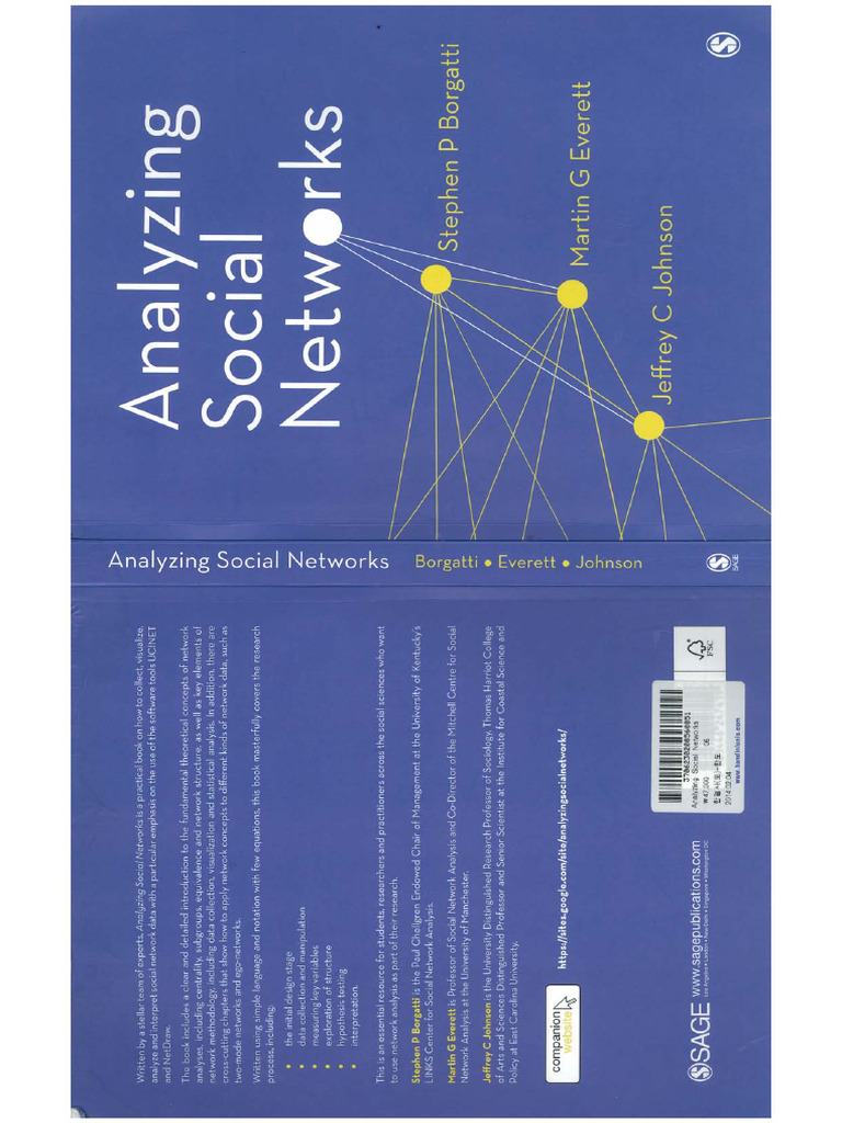 Analyzing Social Networks | PDF
