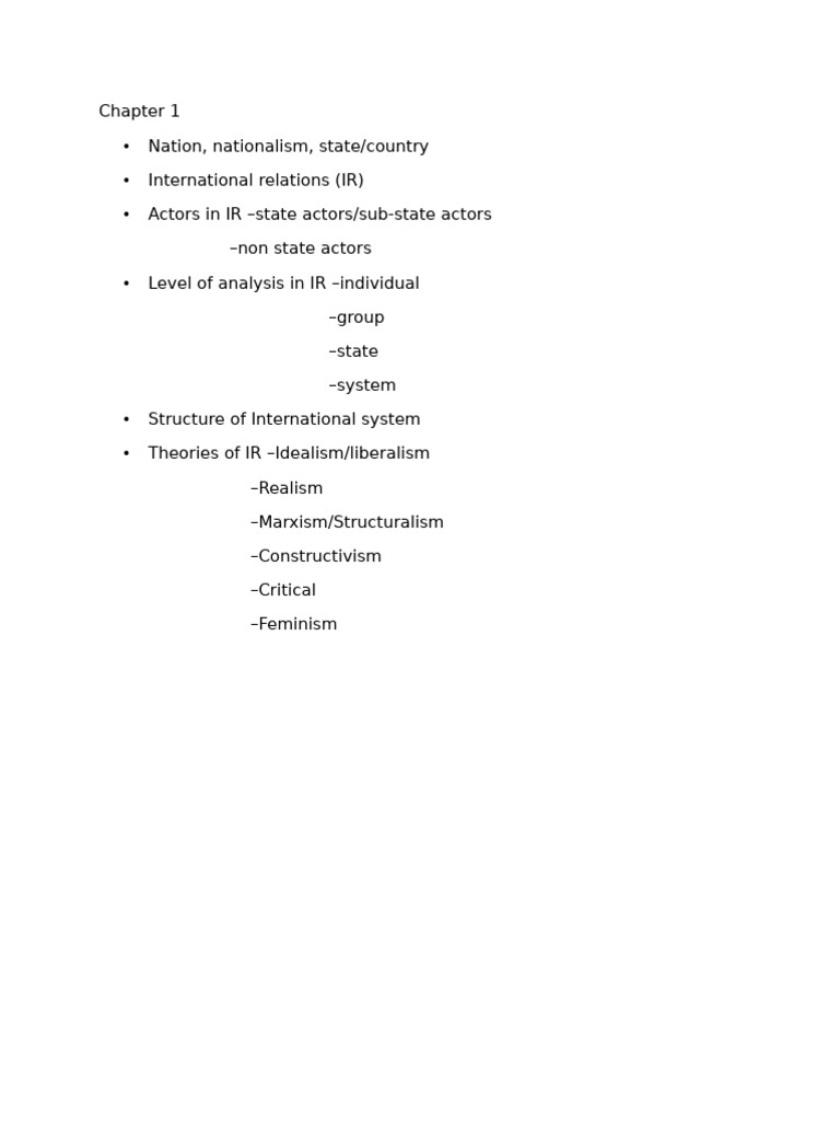 Global Trends Note1 | PDF