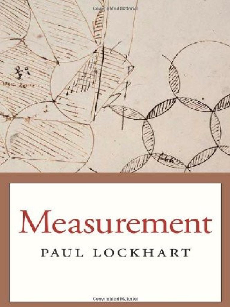OceanofPDF.com Measurement - Paul Lockhart | PDF | Area | Conjecture