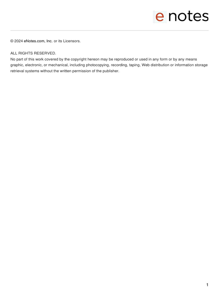 Enotes Tales Fourth Guide | PDF