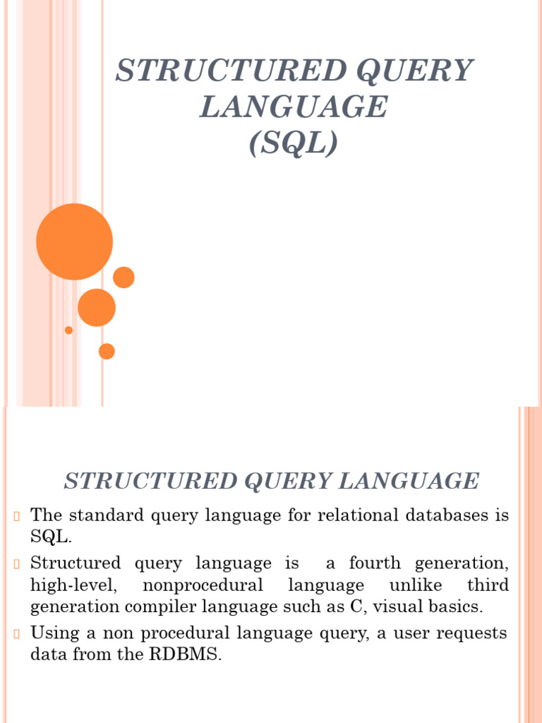 SQL.ppt | PDF | Sql | Data Model SQL.ppt | PDF | Sql | Data Model