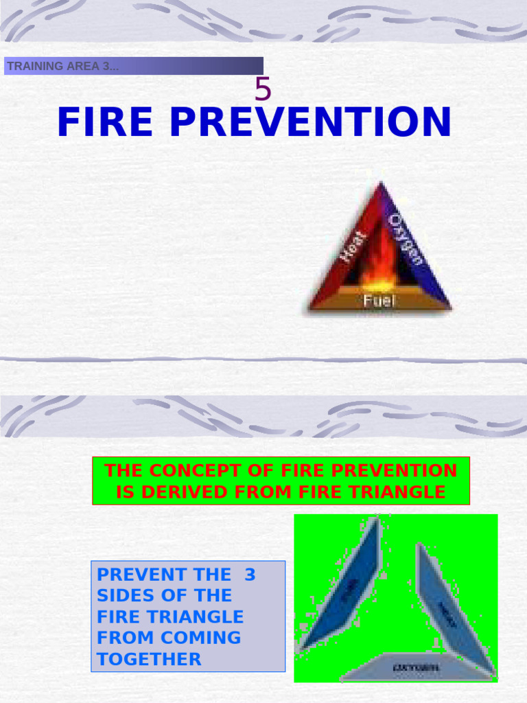 Lesson 3 - Fire Prevention | PDF | Fires | Firefighting