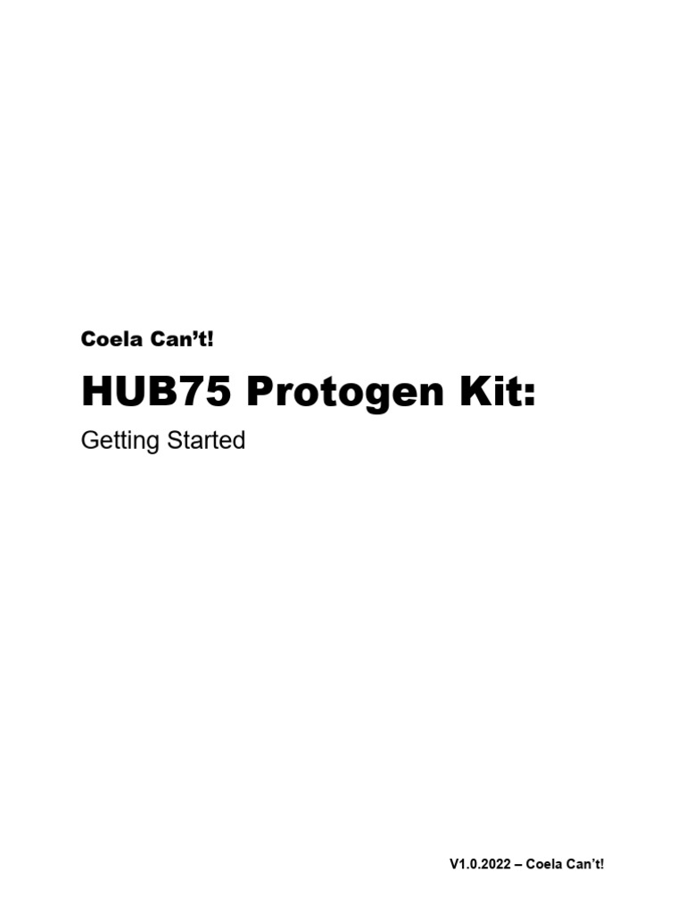 HUB75 ProtogenKitGuide V1-0 | PDF | Microphone | Electrical Connector