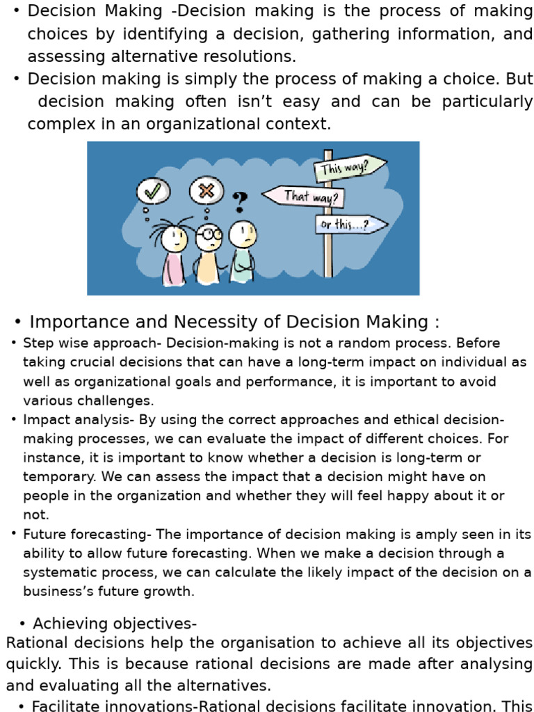 Decision Making | PDF | Decision Making | Innovation