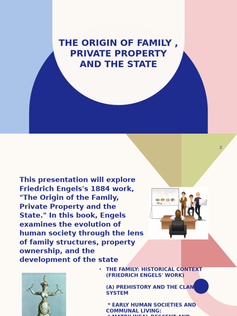 The Origin of Family, Private Property and The State Ppt-1 | PDF ...