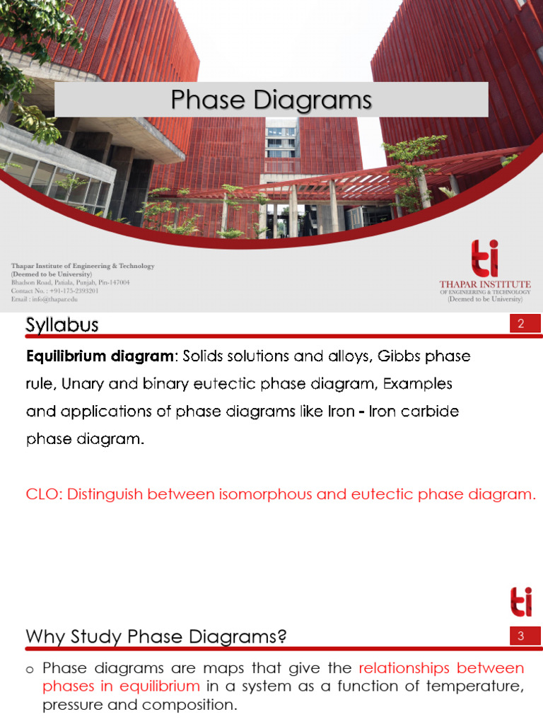 Lecture 25 Phase Diagram | PDF | Phase (Matter) | Phase Rule