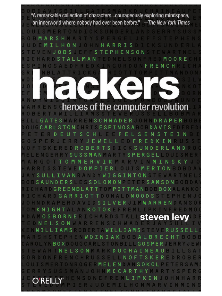 Steven Levy Hackers Ch1+2 | PDF | Hacker Culture | Computing