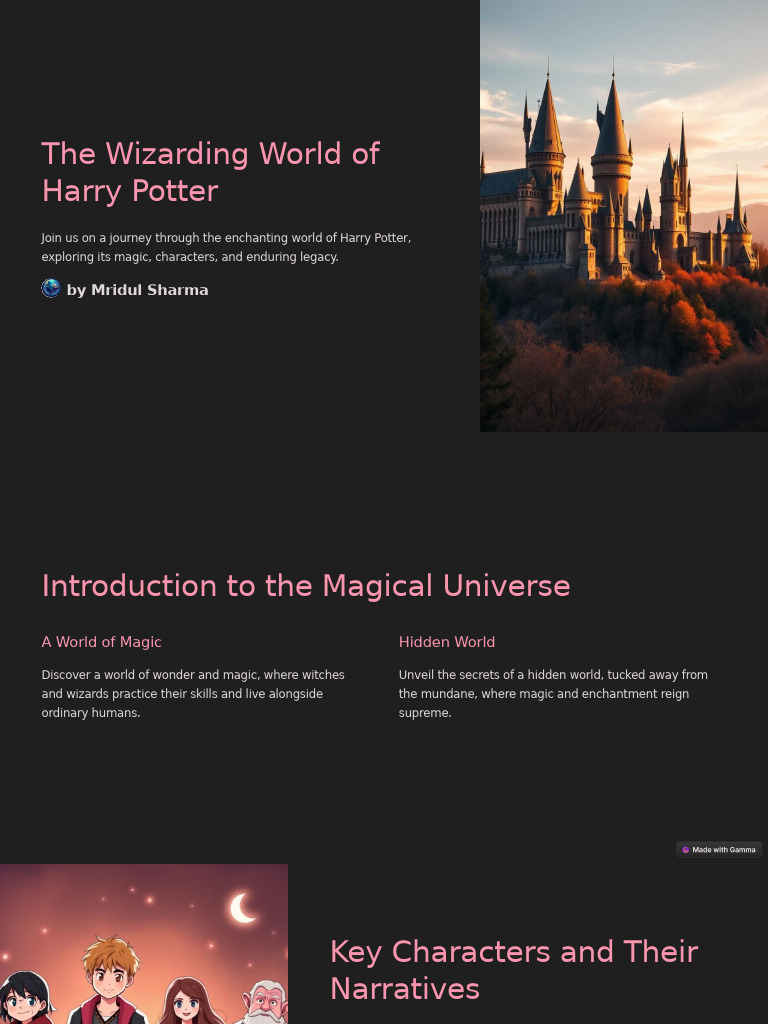 Exploring the Wizarding World | PDF | Harry Potter | Contemporary ...