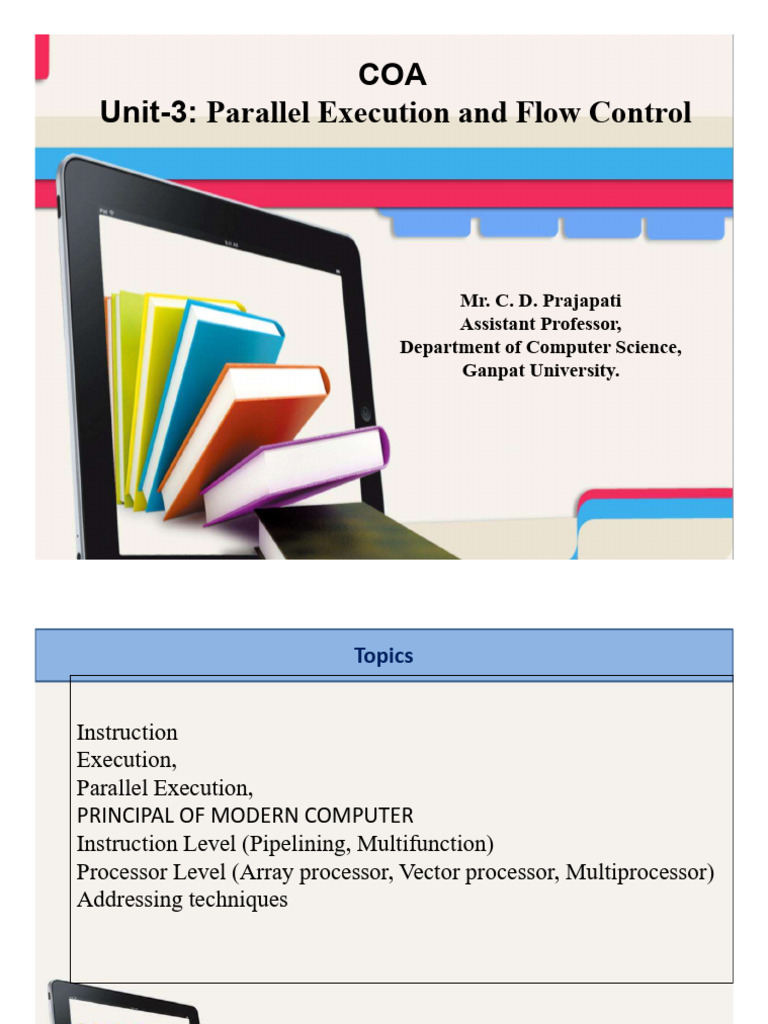 unit-3 | PDF | Parallel Computing | Central Processing Unit