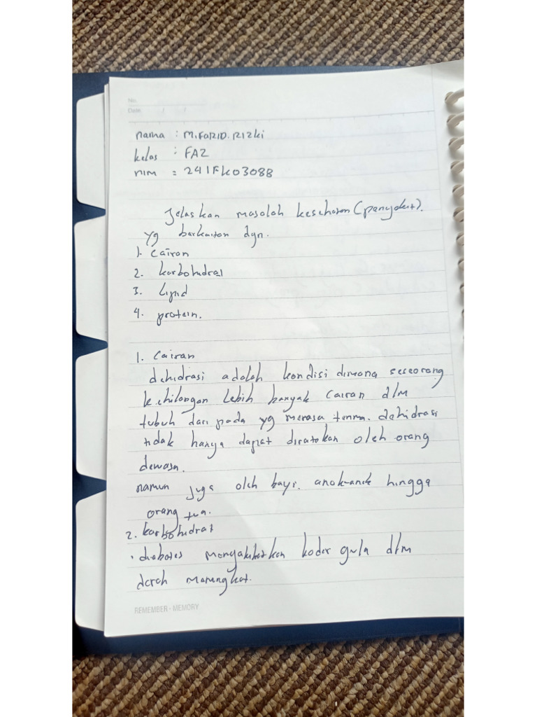 Muhammad farid rizki FA2 bio | PDF