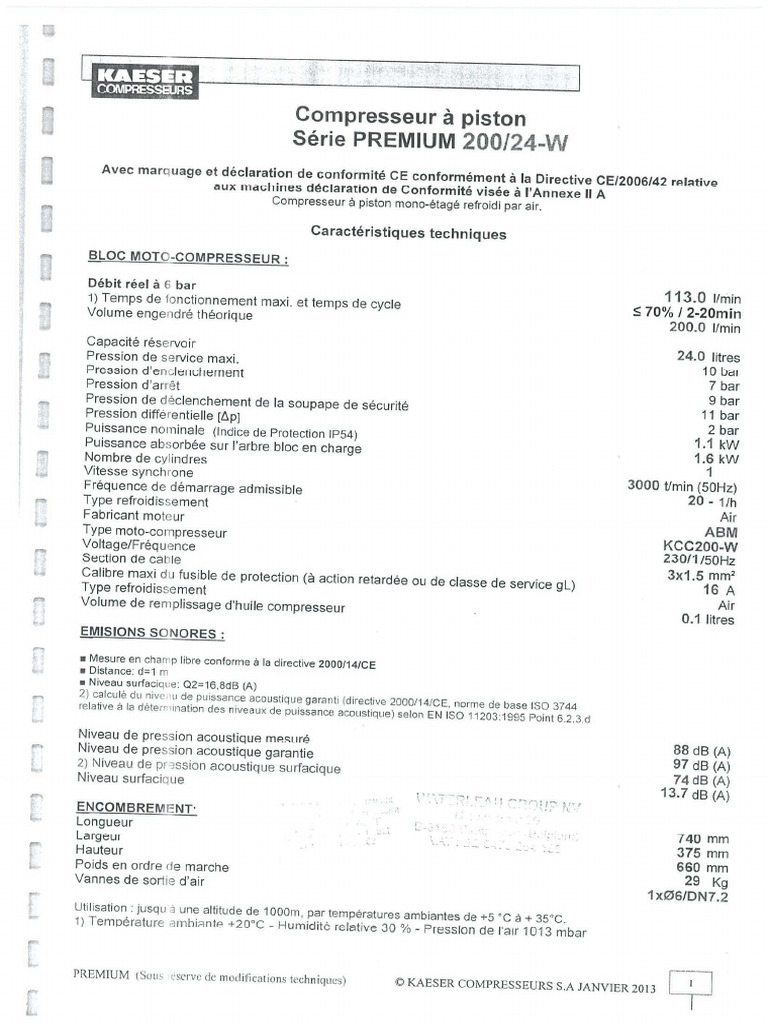 FT compresseur . | PDF