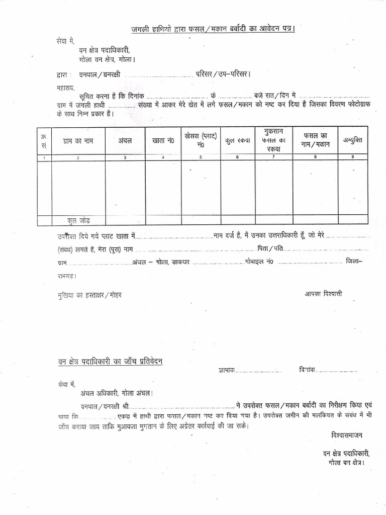 hathi fasal barbaad | PDF