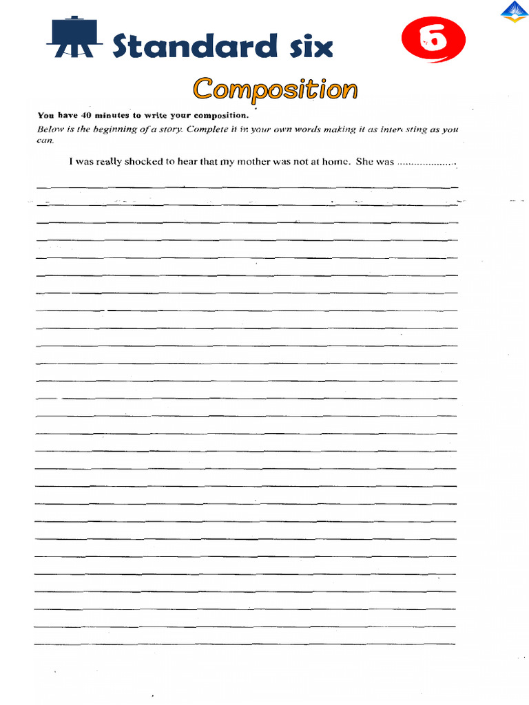 Composition STD 6 | PDF