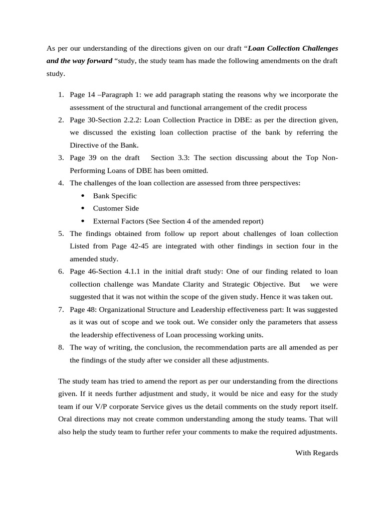 Loan Collection Challenge | PDF