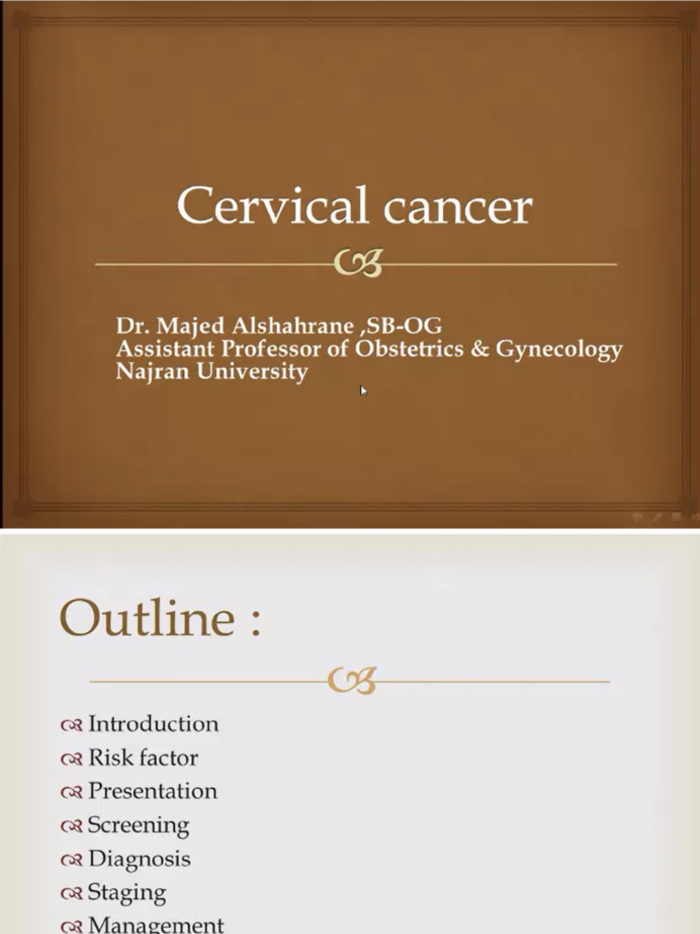 Cervical Cancer | PDF