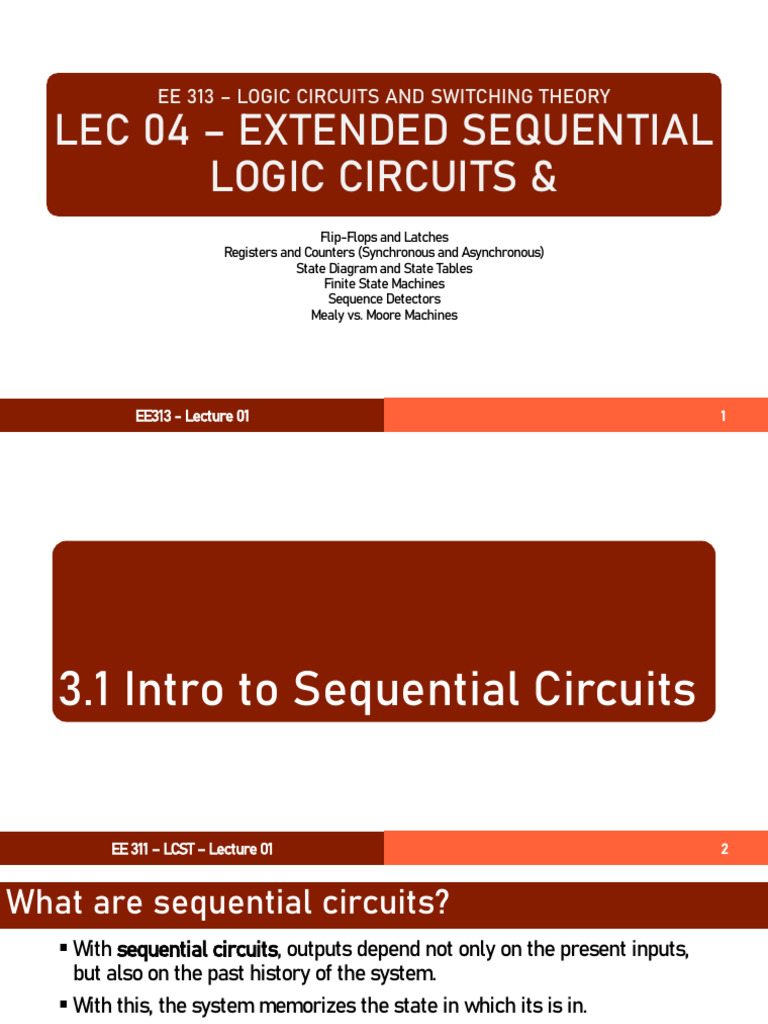 Lec4 Lcst Pdf Read Only Memory Computer Engineering