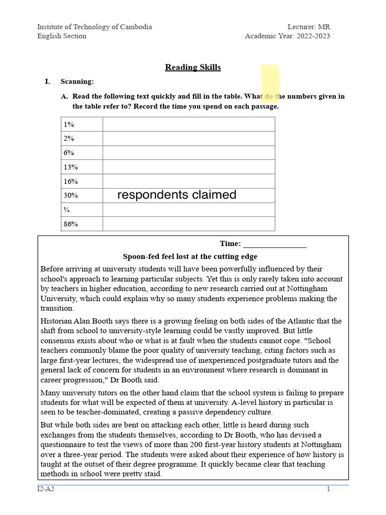 Practice-scanning and skimming(A2) | PDF | Hemp | Cannabis (Drug)