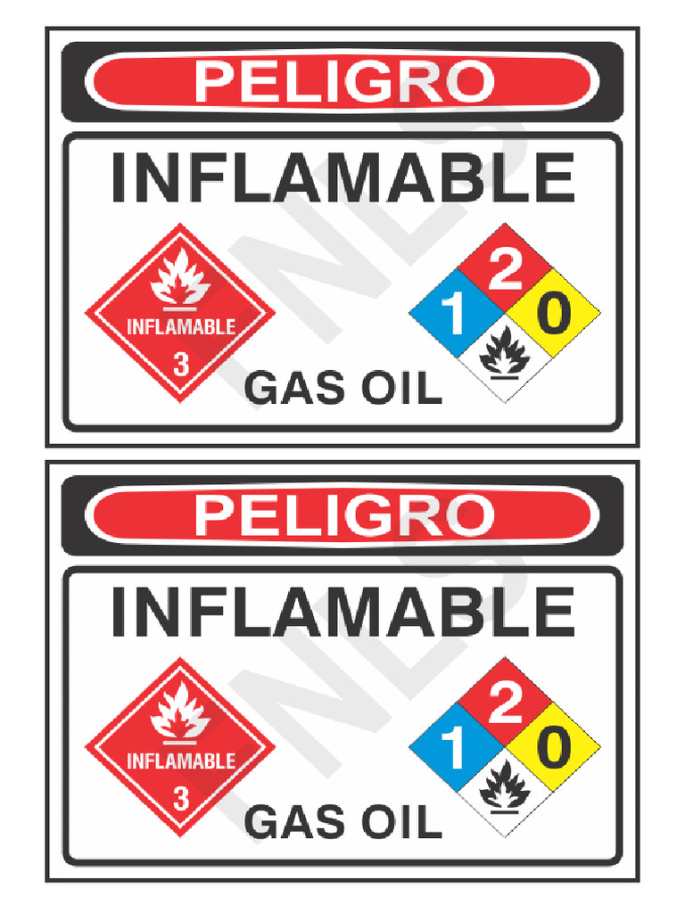 Etiqueta Gasoil | PDF