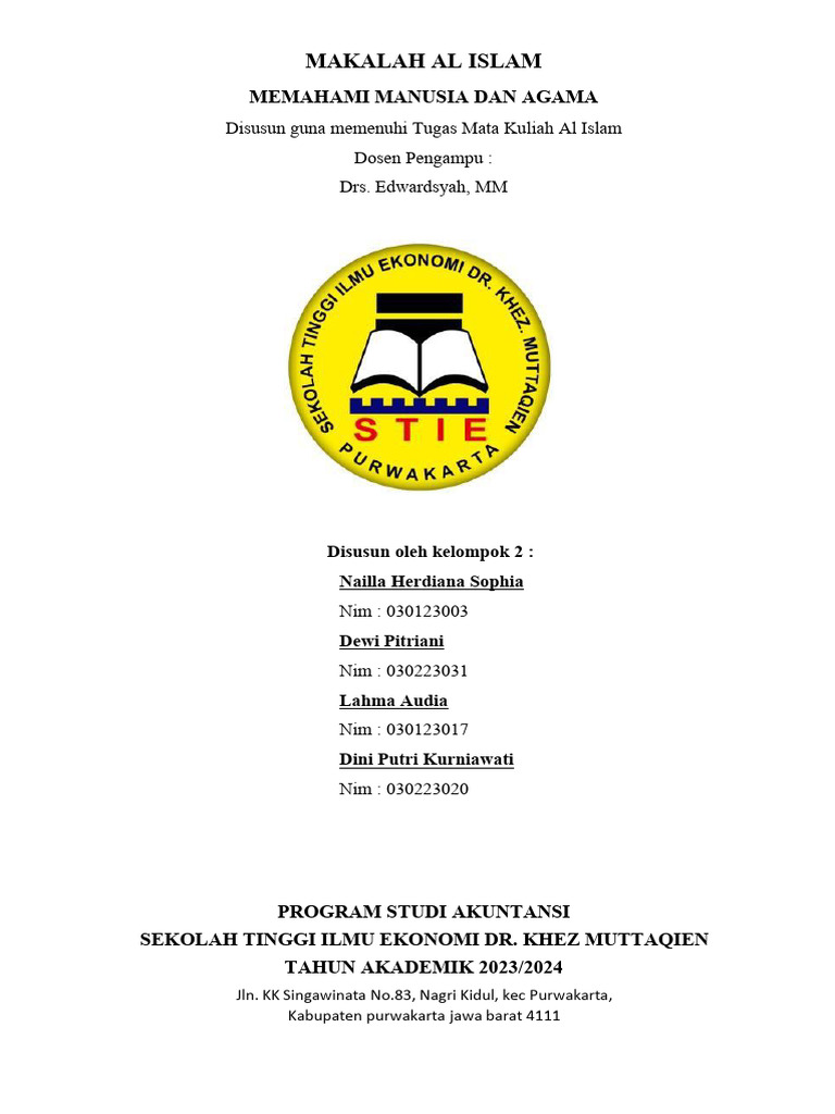 MEMAHAMI MANUSIA & AGAMA | PDF