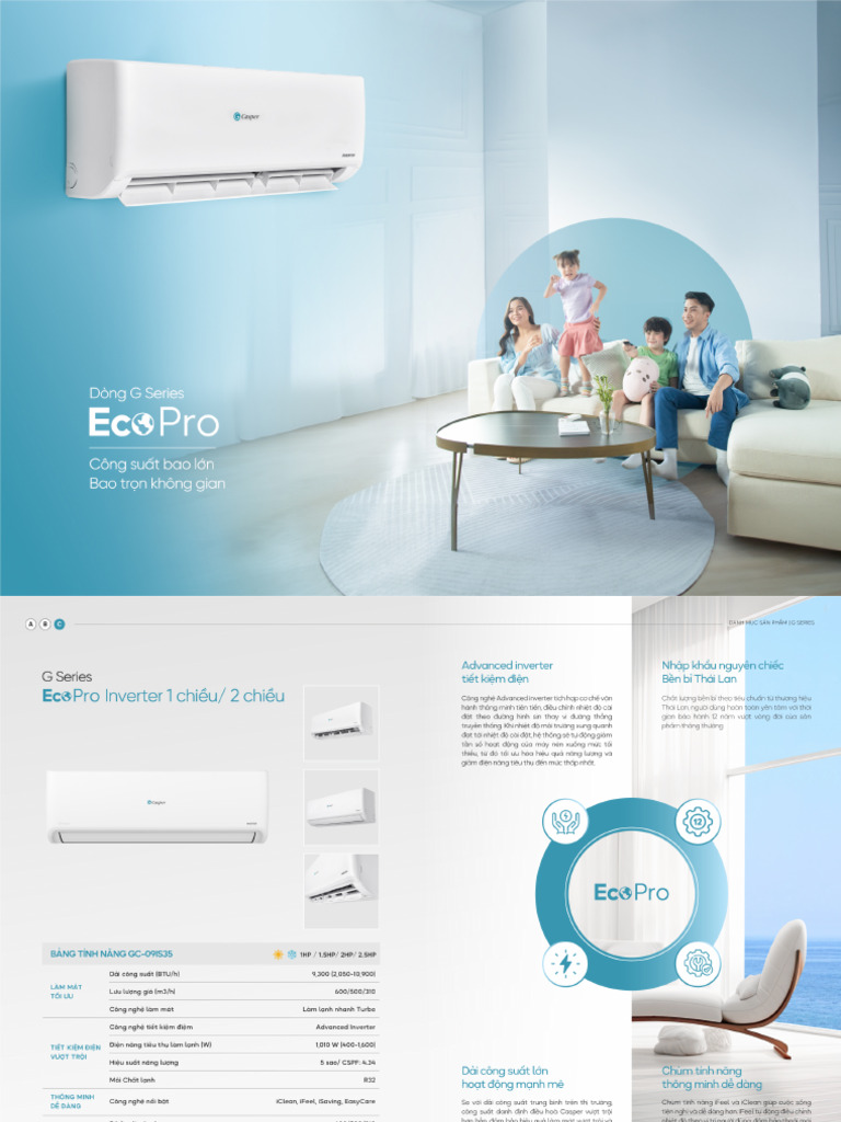 Casper G Series - EcoPro | PDF