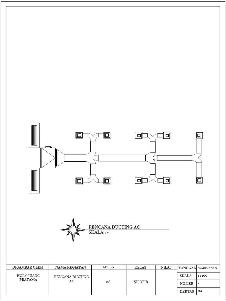 Rencana Ducting Ac | PDF